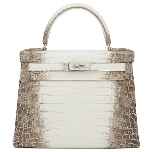 Brand New ( Rank N ) HERMÈS Himalaya Kelly 28 Himalaya Matte Niloticus ...