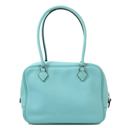 HERMÈS Plume Mini handbag in Blue Saint-Cyr Swift leather with ...