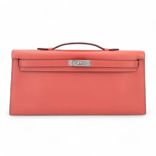 Very Good ( Rank A) HERMÈS Kelly Longue Bois de Rose (G5) Evercalf ...